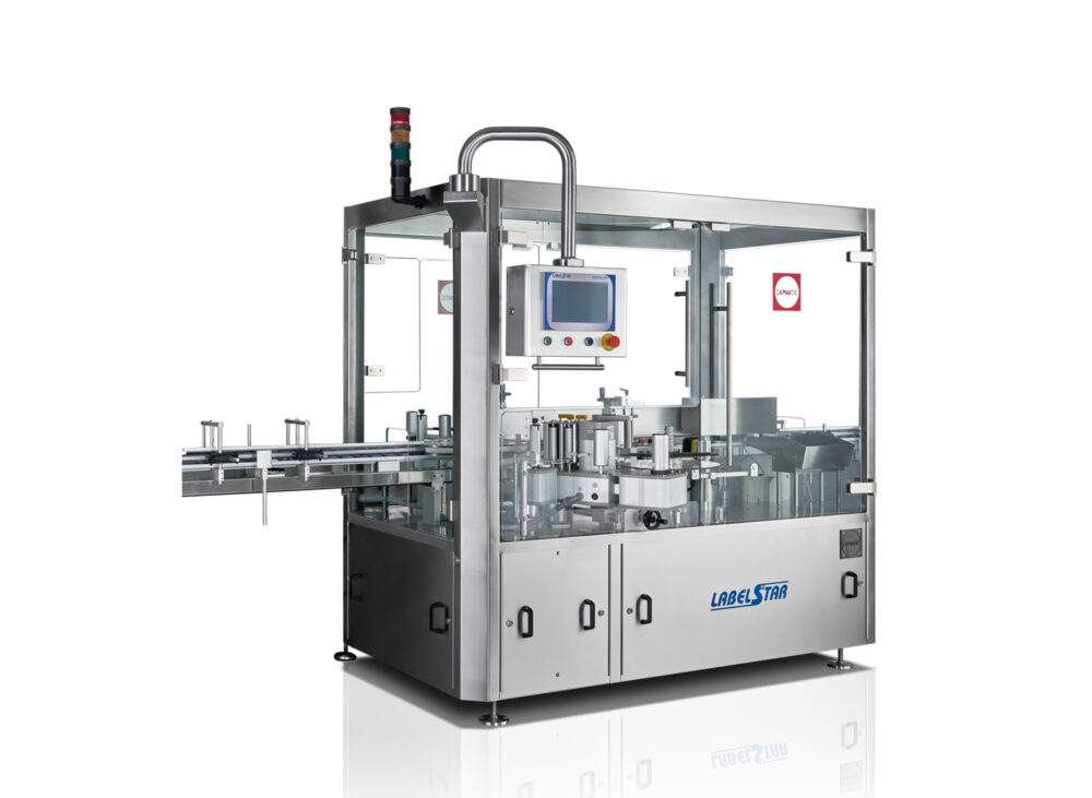 LabelStar System 2/2 | Automatic Tamper-Evident Labeling - Capmatic